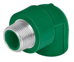 CODO TUBOPLUS 90o C/ROSCA MACHO 20mm 1/2^ - CONSTRUALIANZA